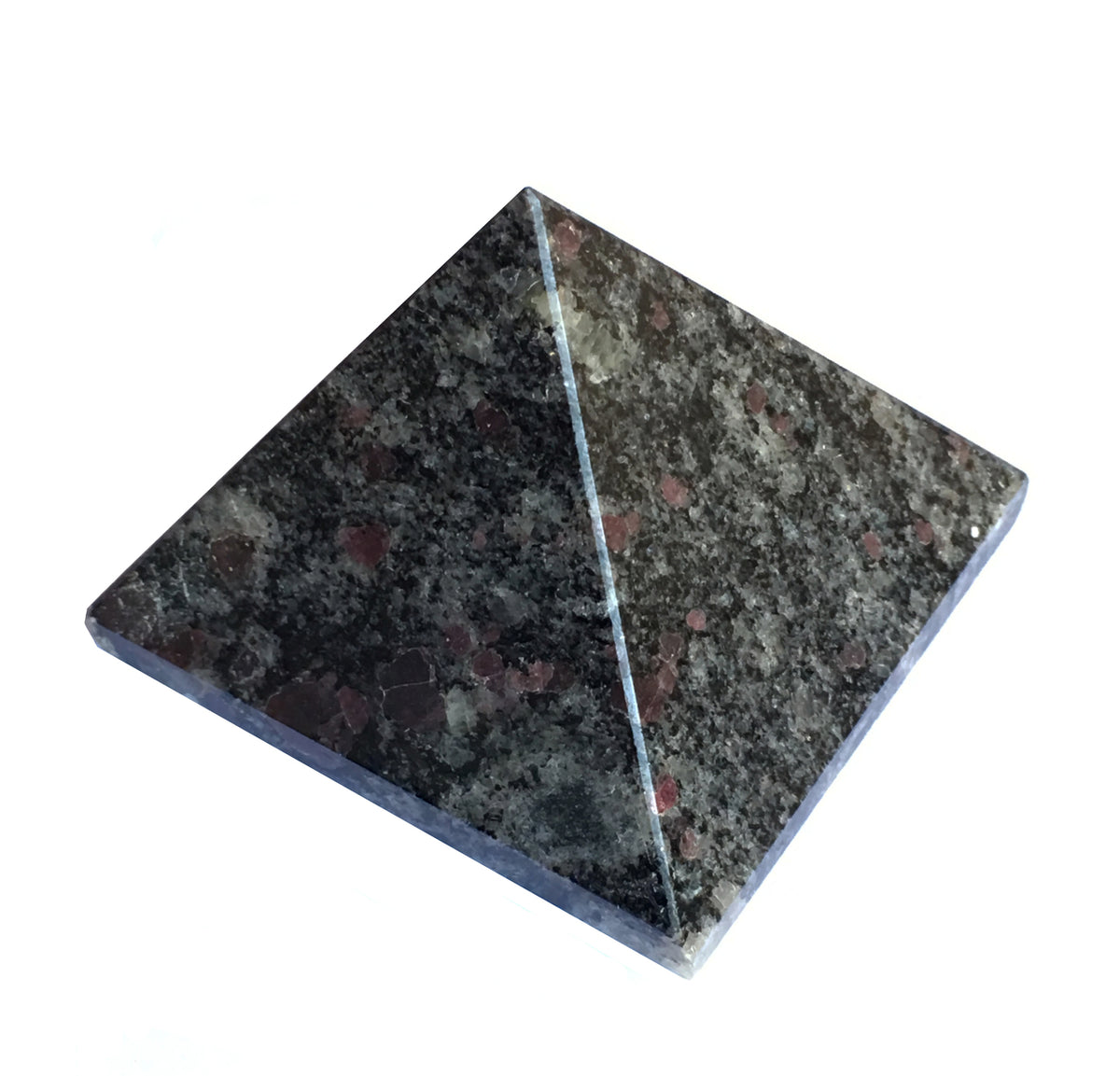 Spinel Matrix Stone Pyramid 2 inch base – Life is a Gift Shop